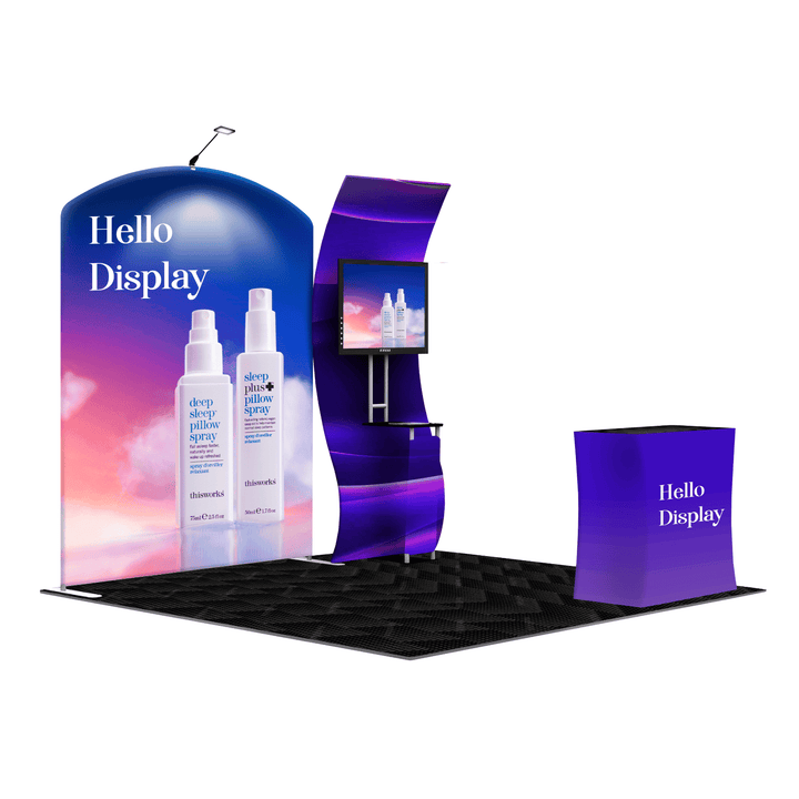 3x3 Exhibition Booth – HelloDisplay