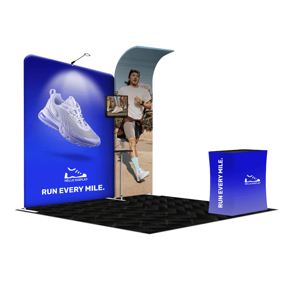 3x3 Exhibition Booth – Hello Display