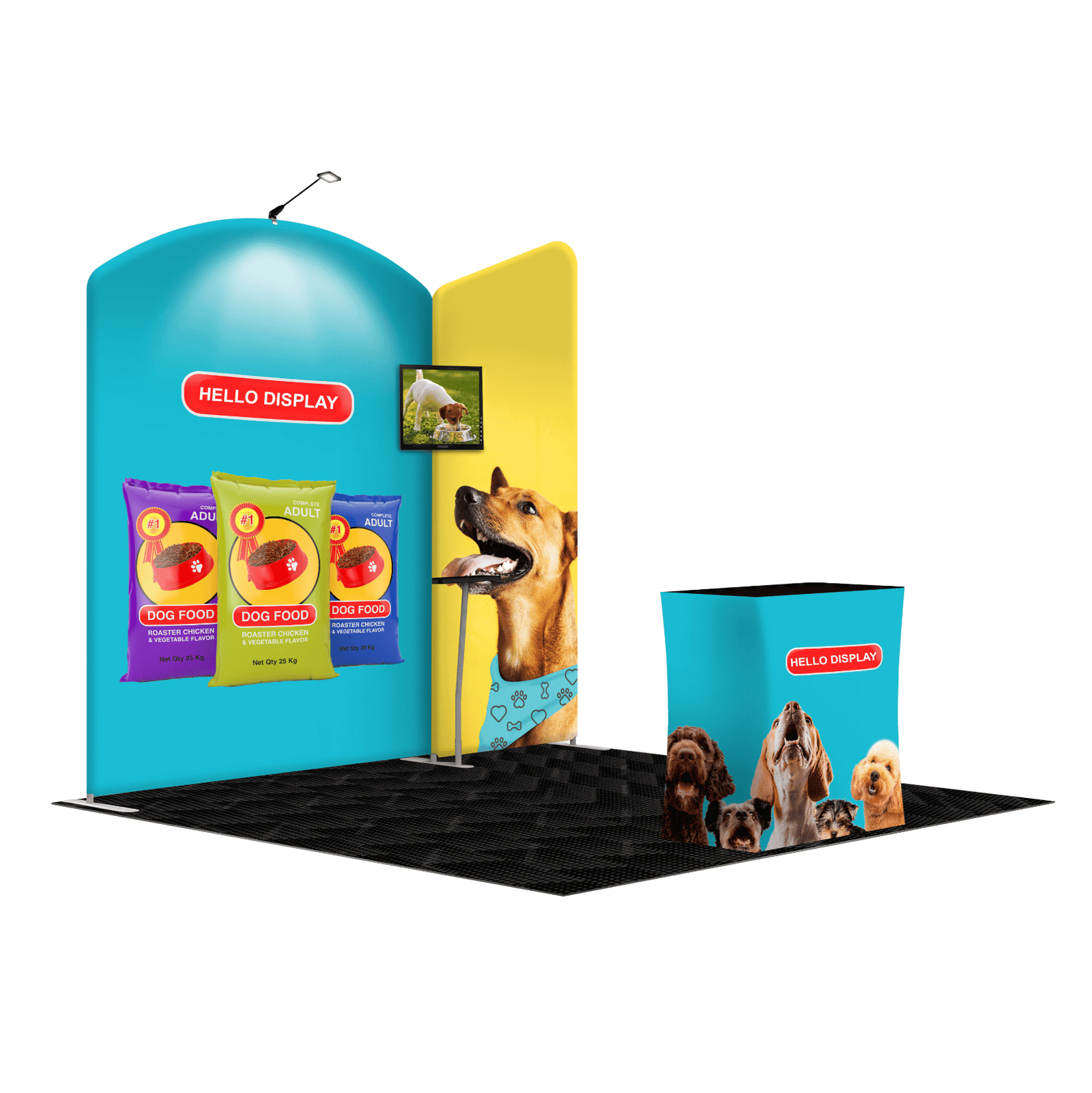 Exhibition Booth Type 13 | Free Design | Sturdy & Easy to Set Up ...