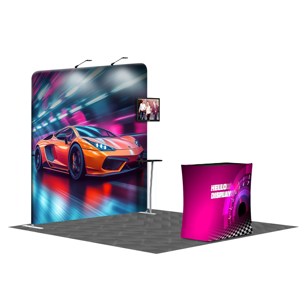 Exhibition Booth Type 1 | Free Design | Great for Tradeshows, Easy ...