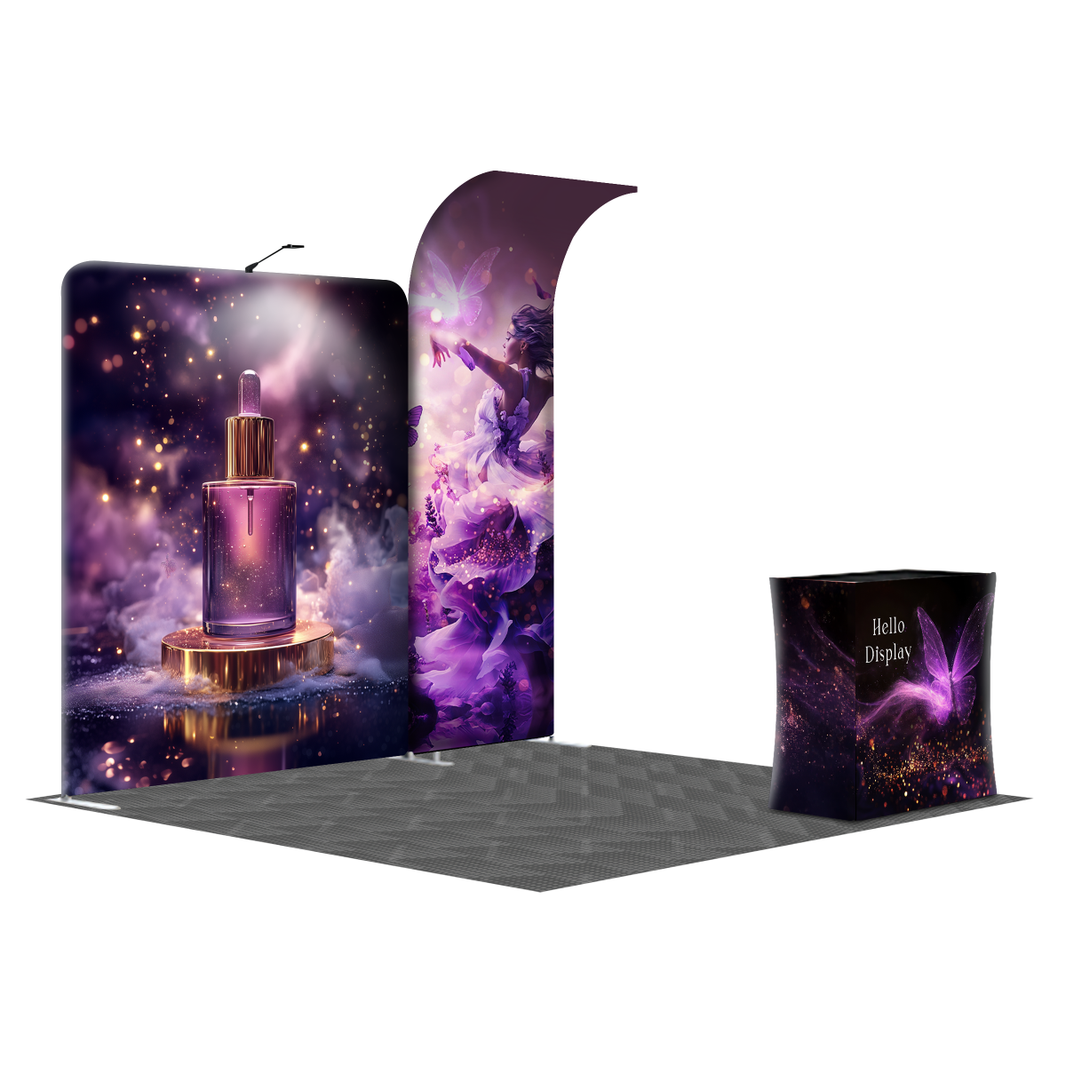 Exhibition Booth Type 1 | Free Design | Great for Tradeshows, Easy ...