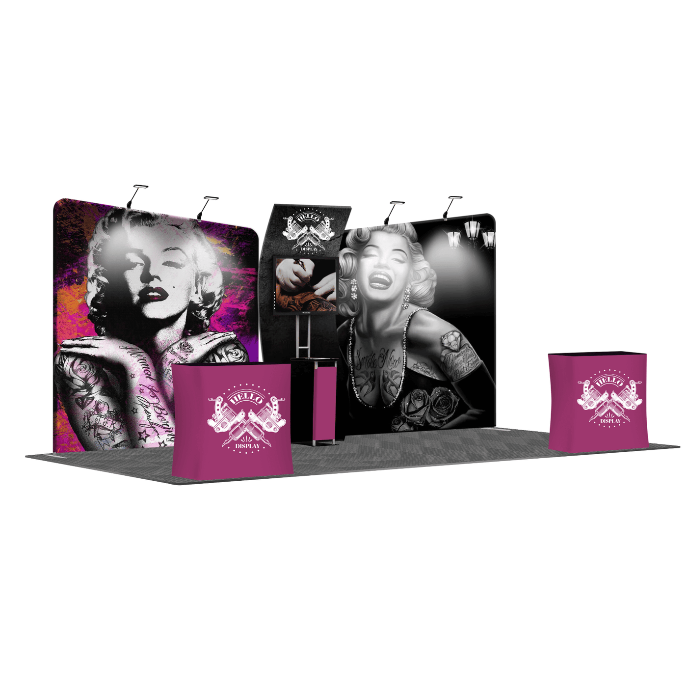 Exhibition Booth Type 10 | Compact, Easy Set Up, Great for Events ...