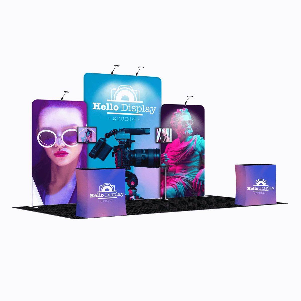 Exhibition Booth Type 14 | Minimal Effort to Install – Hello Display