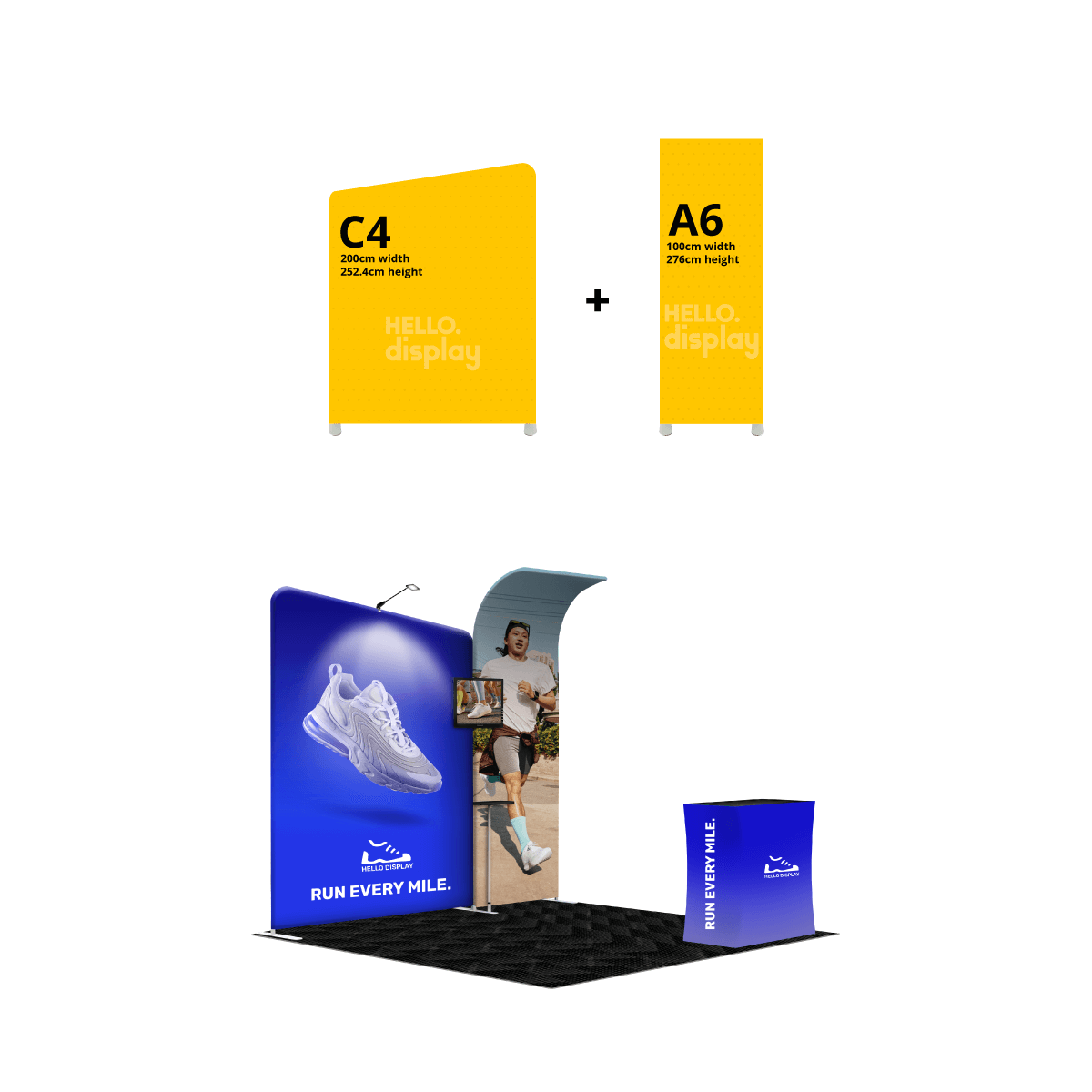 Exhibition Booth Type 9 | Free Design | Minimal Effort to Install ...