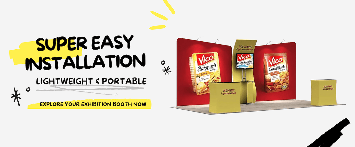 Exhibition Booth | Free Design & Ready Stock – HelloDisplay