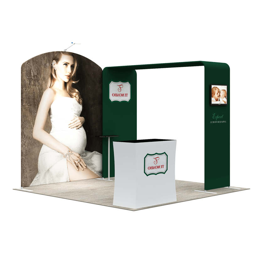 Exhibition Booth Type 10 | Compact, Easy Set Up, Great for Events ...