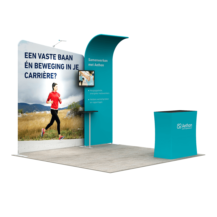 Exhibition Booth Type 9 | Minimal Effort to Install – Hello Display