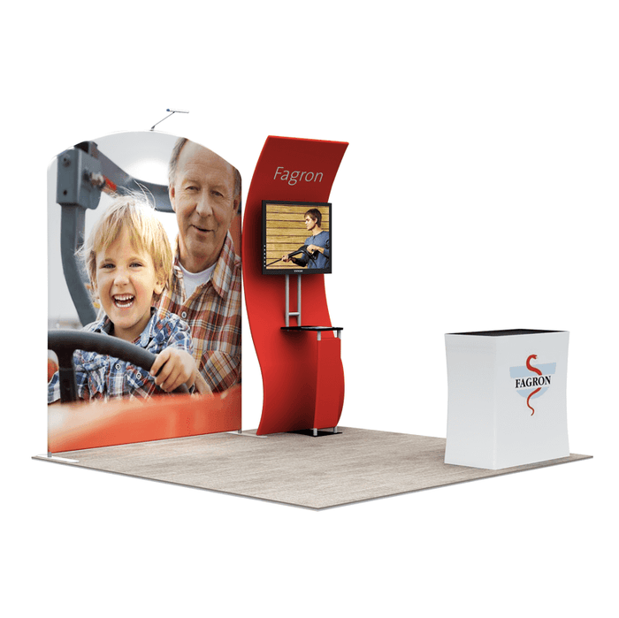 Exhibition Booth Type 8 | Sturdy & Easy to Set Up – Hello Display