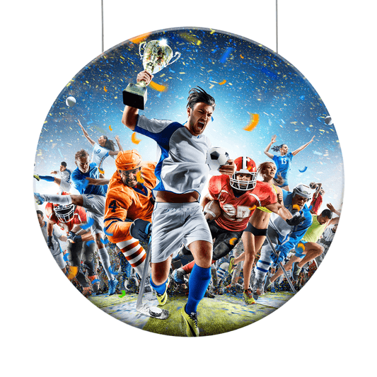 C-Shaped Tube Fabric Backdrop | Portable, Lightweight, Easy to Set Up ...