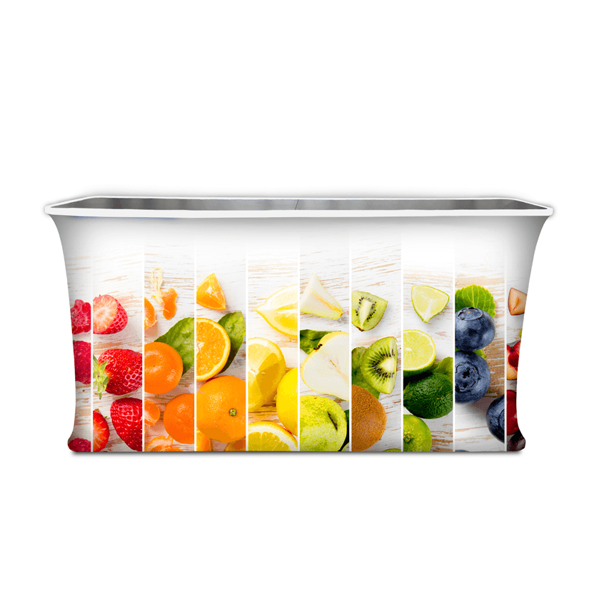 Folding Tube Fabric Counter | Compact, Easy Set Up, Great for Events ...