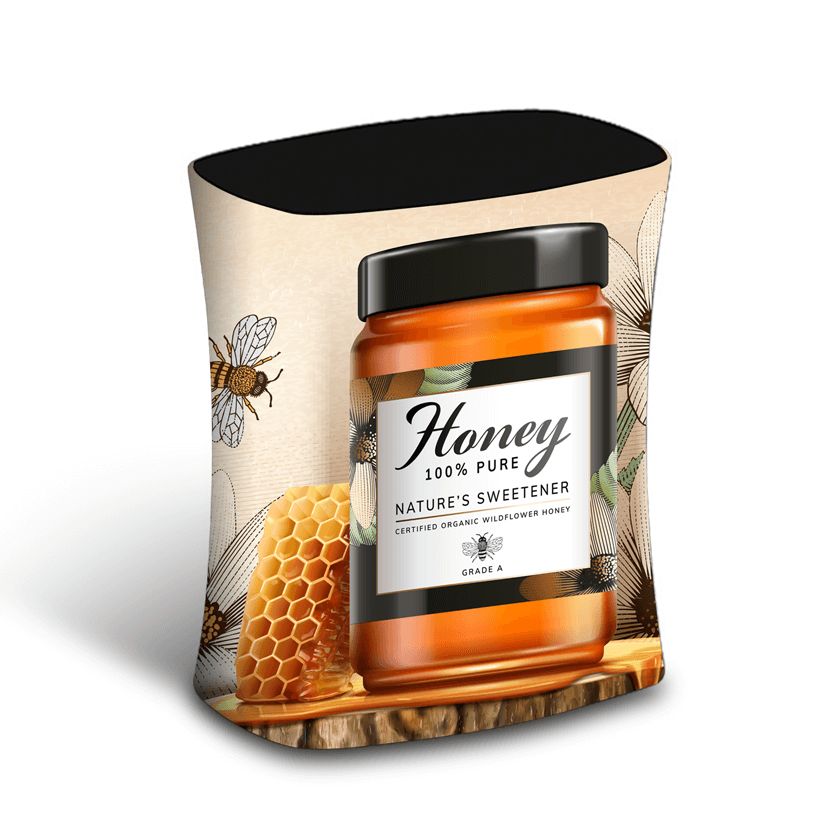 Square Tube Fabric Counter | Assemble & Disassemble Easily – Hello Display