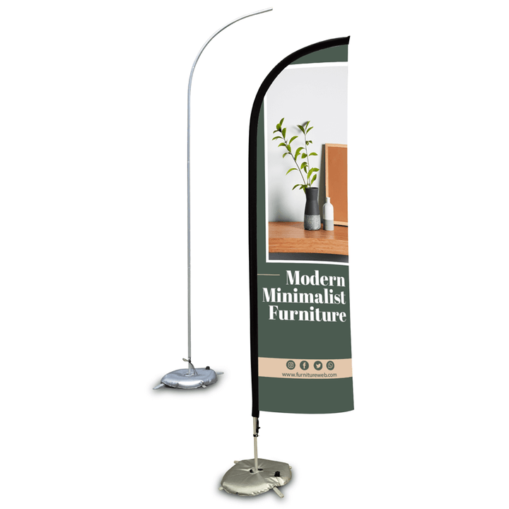 C-Shaped Tube Fabric Backdrop | Portable, Lightweight, Easy to Set Up ...