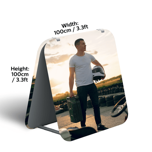 Outdoor Tube (A) Frame | Easy to Setup, Sleek – HelloDisplay