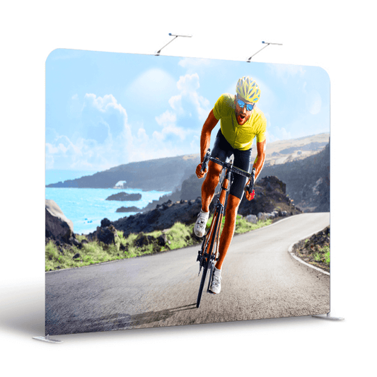 Straight Tube Fabric Backdrop | Portable, Lightweight, Easy to Set Up ...