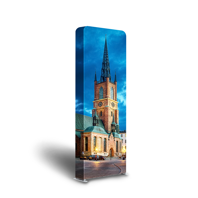 Fabric Tower Column Stand (Type D) | 4-Sided, Set Up at Ease – Hello ...