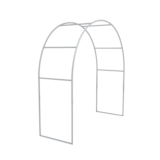 Round Arch Tension Fabric Display with 3 Layer Racks | Easy to Set Up ...