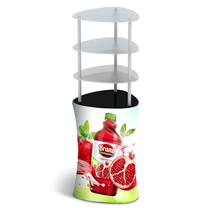 Triangle Fabric Display Rack | Must-have for Your Exhibition – HelloDisplay