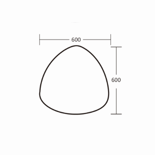 Triangle Fabric Promotion Counter Display Rack | Easy Installation ...